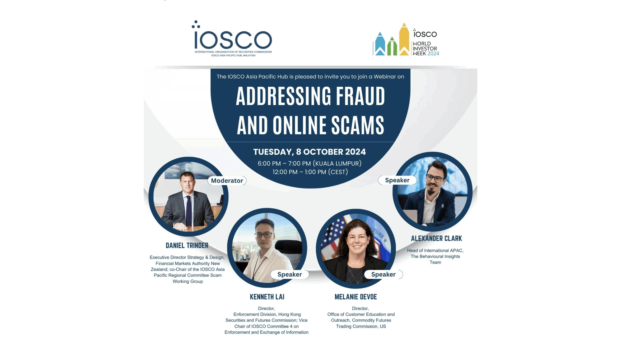 Webinar - IOSCO Asia Pacific Hub